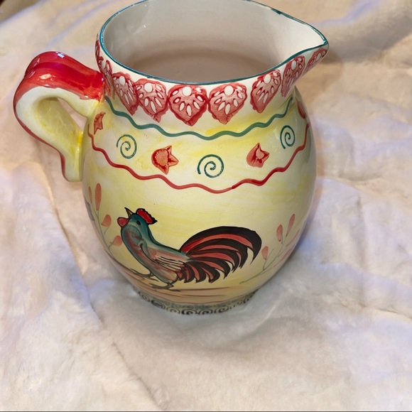 Kitchen | Vintage Rooster Pitcher Unique Rare No Longer Made | Poshmark